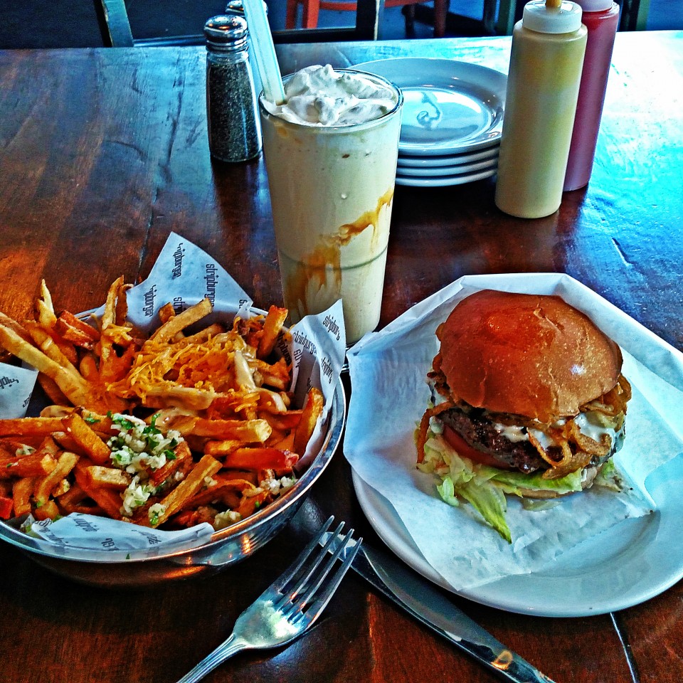 Stripburger - Las Vegas, NV: Famous Blue Cheese Burger (6.29.15 ...